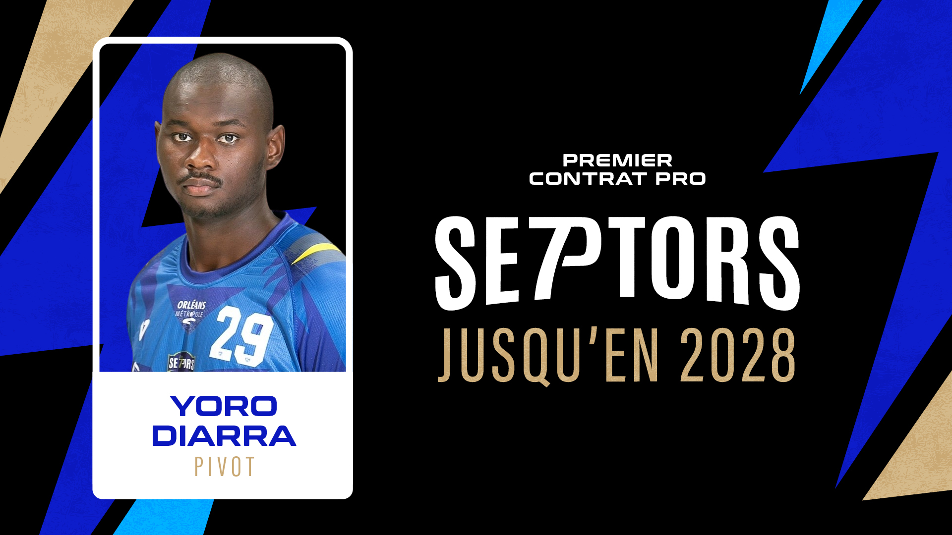 Premier contrat Pro pour Yoro Diarra ! - Les Septors